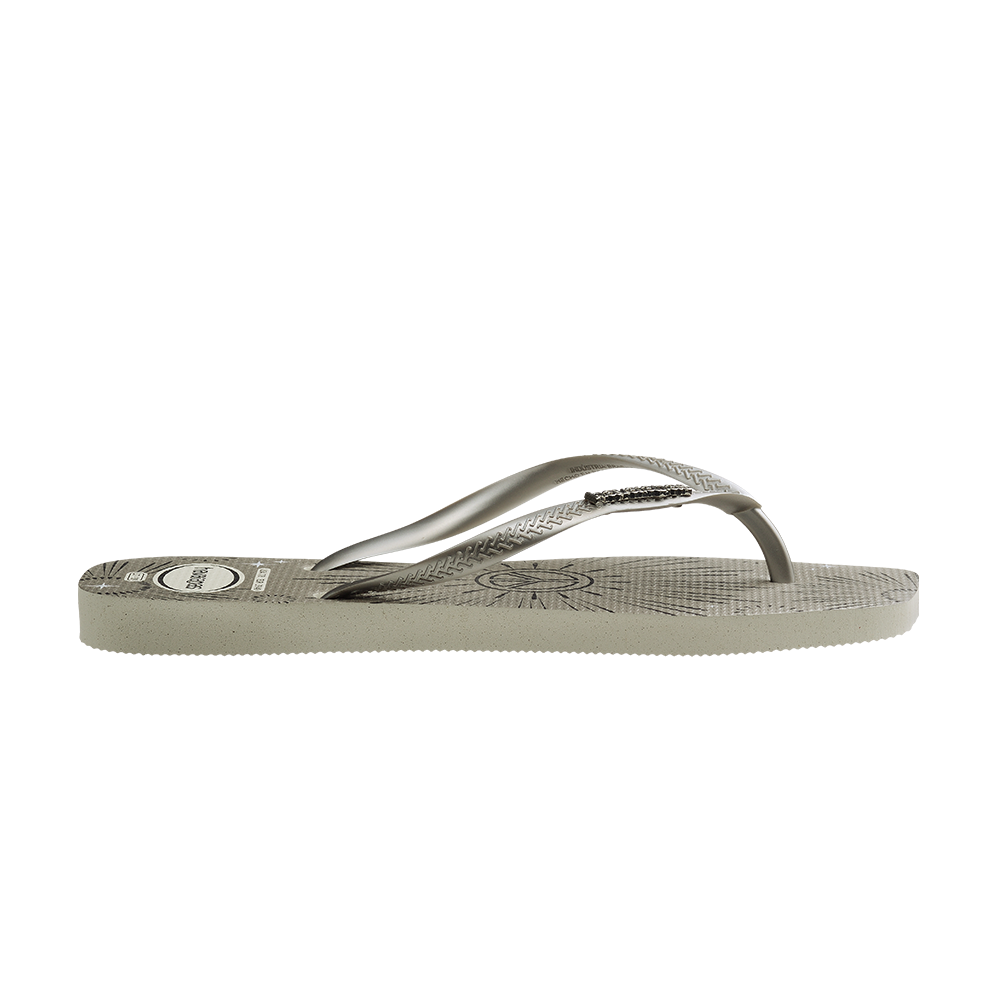 Slim Square Metallic Party Flip Flops – Havaianas Singapore