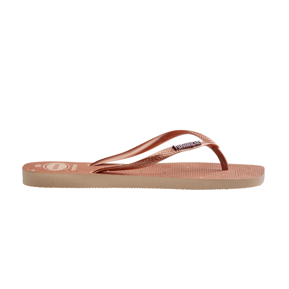 Slim Square Metallic Party Flip Flops – Havaianas Singapore