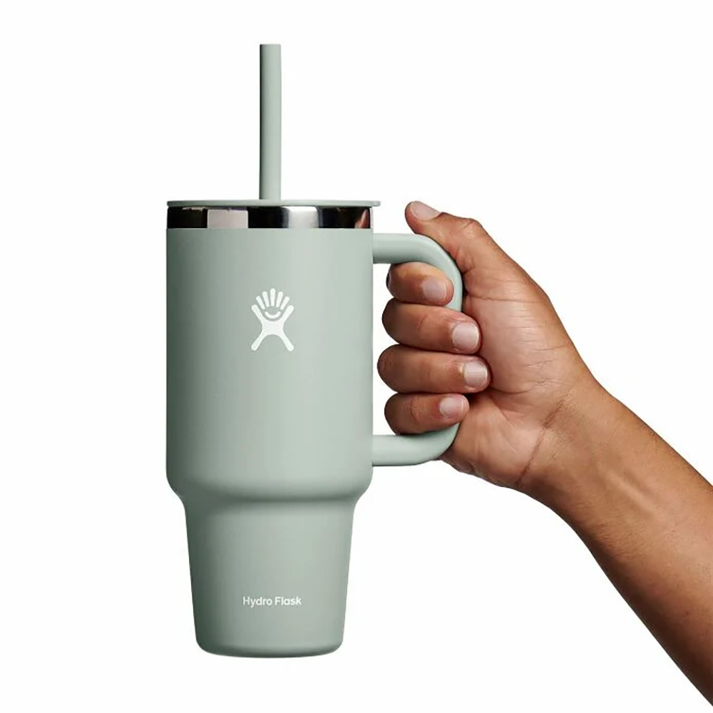 Hydro Flask All Around Travel Tumbler Tonal Agave 32 oz – Bratpack ...